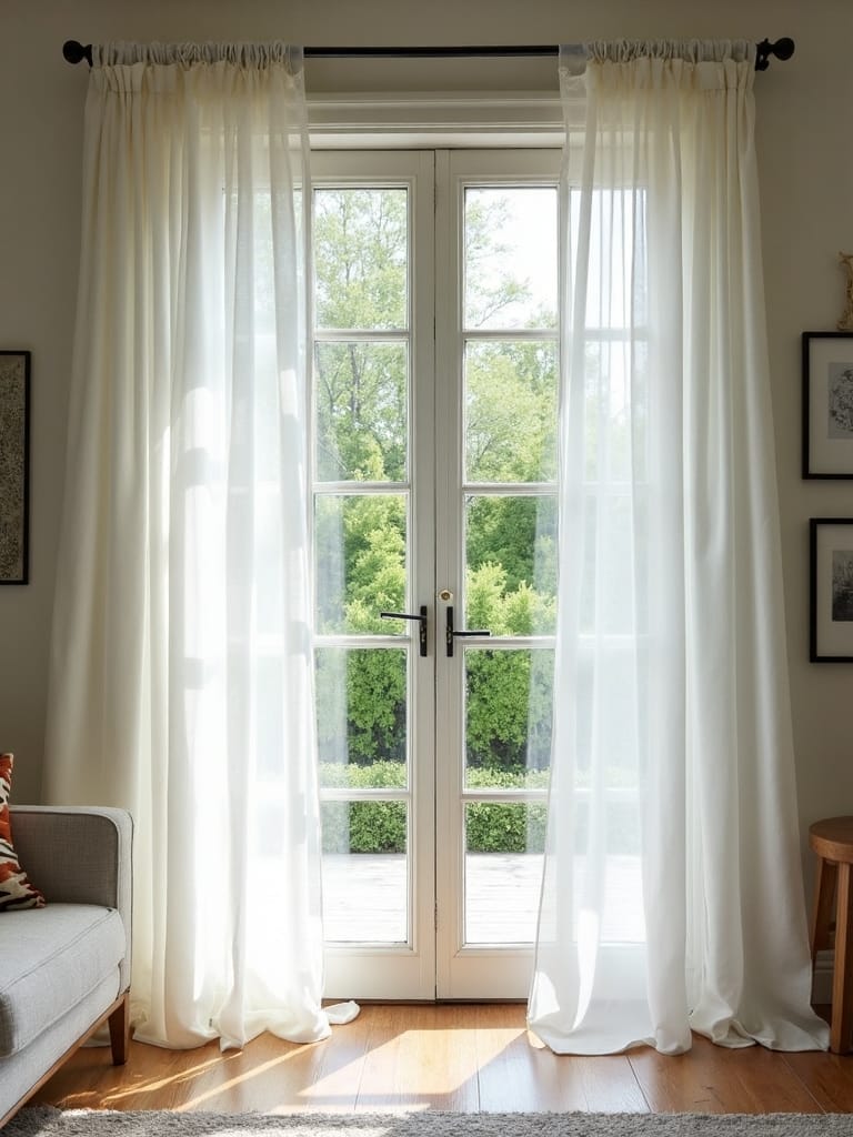 17 Sheer Curtains Living Room Ideas: Light and Airy Window Treatments ...