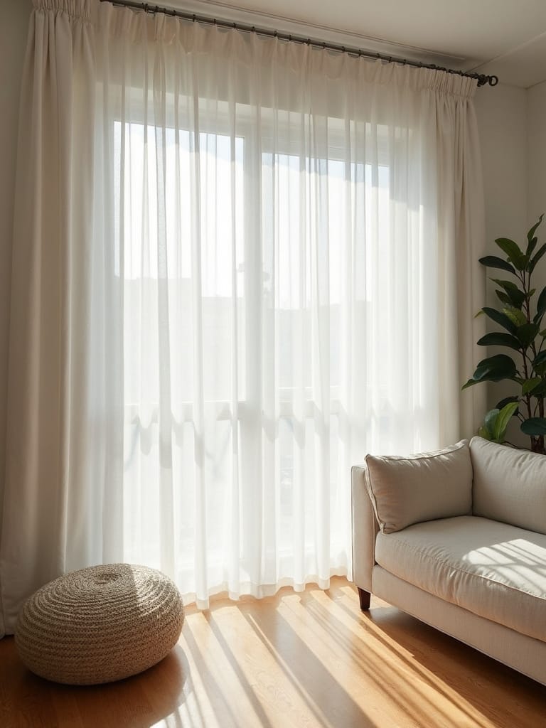17 Sheer Curtains Living Room Ideas: Light and Airy Window Treatments ...