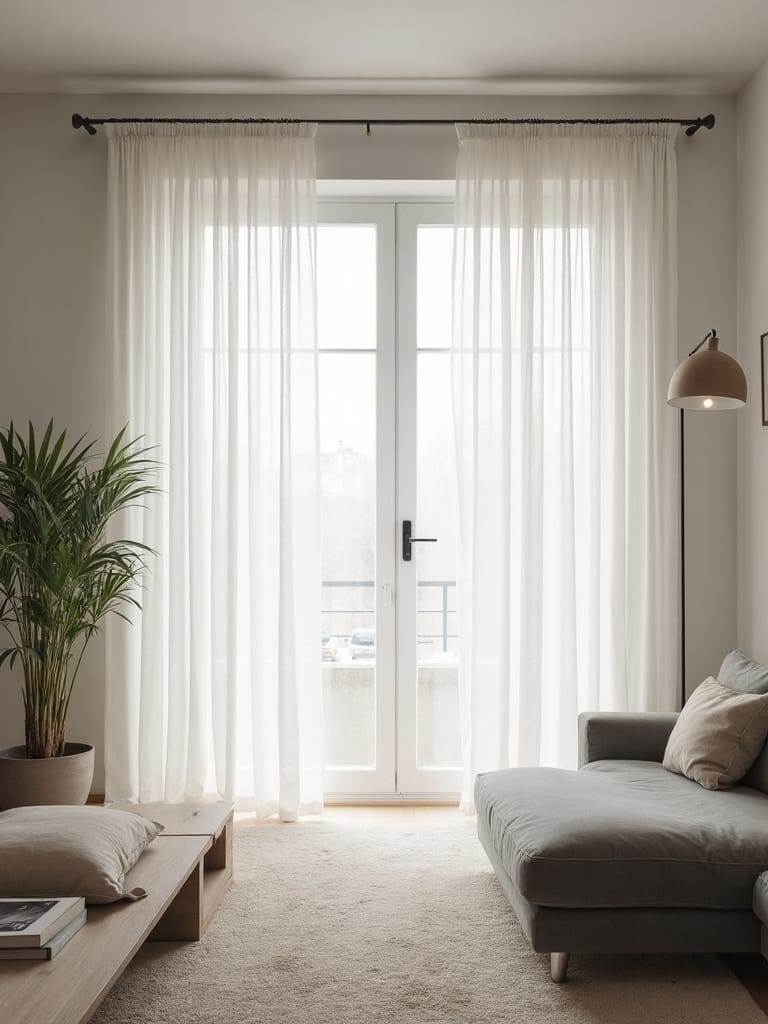 17 Sheer Curtains Living Room Ideas: Light and Airy Window Treatments ...