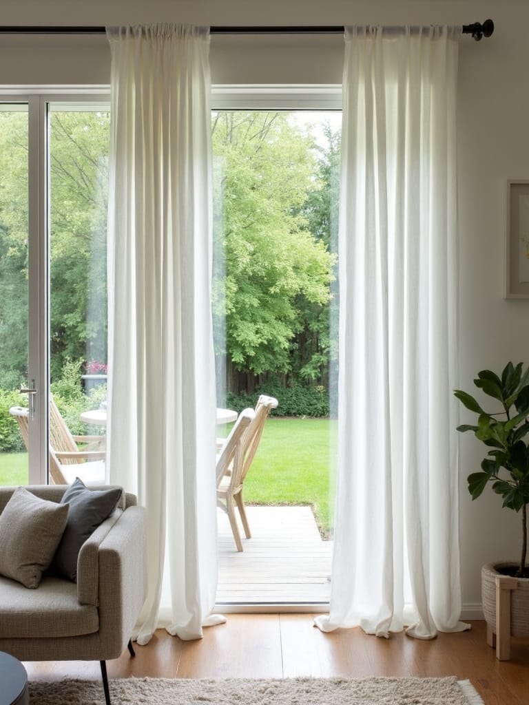 17 Sheer Curtains Living Room Ideas: Light and Airy Window Treatments ...