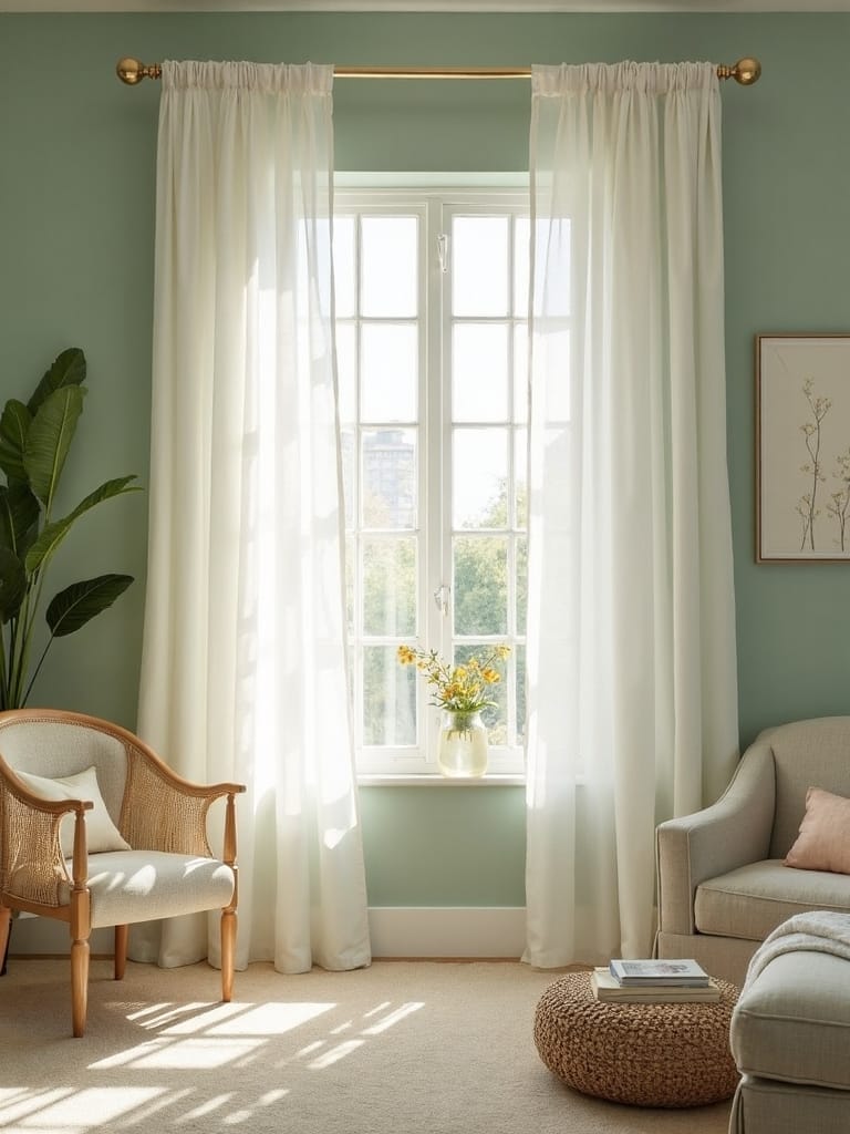 17 Sheer Curtains Living Room Ideas: Light and Airy Window Treatments ...