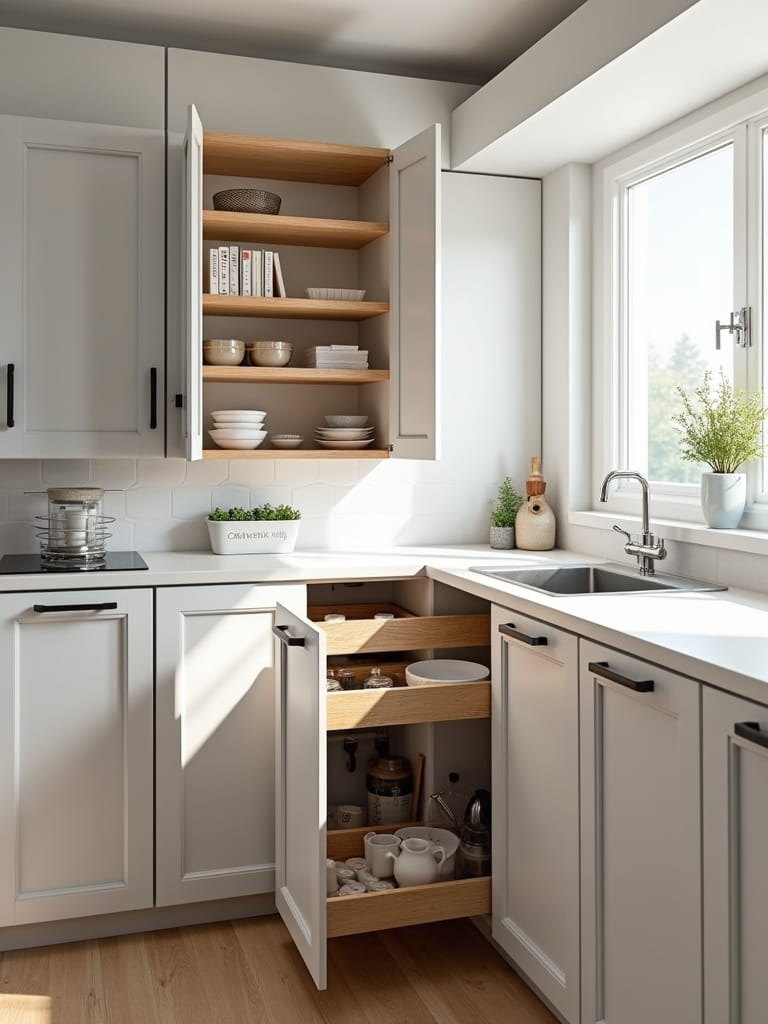 18 Brilliant Small Kitchen Cabinets Ideas for Maximum Storage - Decor ...