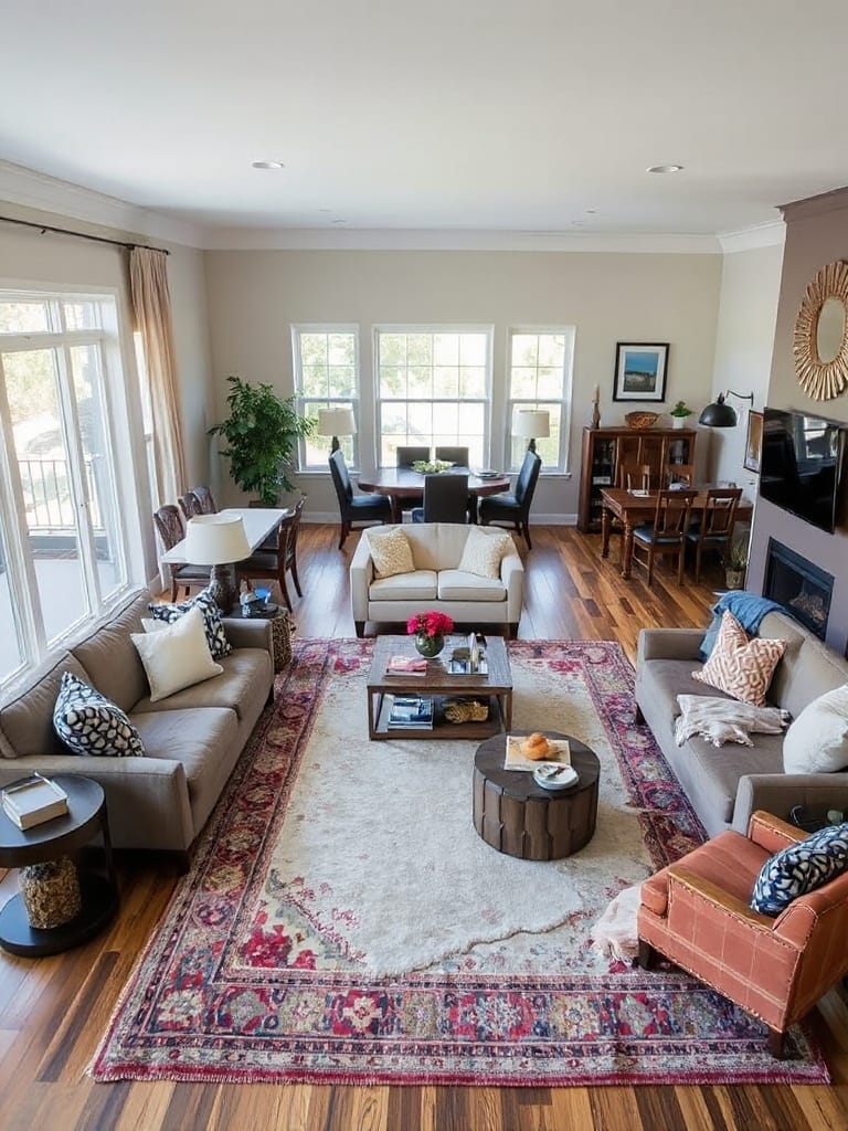 How to Create Functional Zones in Your Living Room - Decor Dreams Space