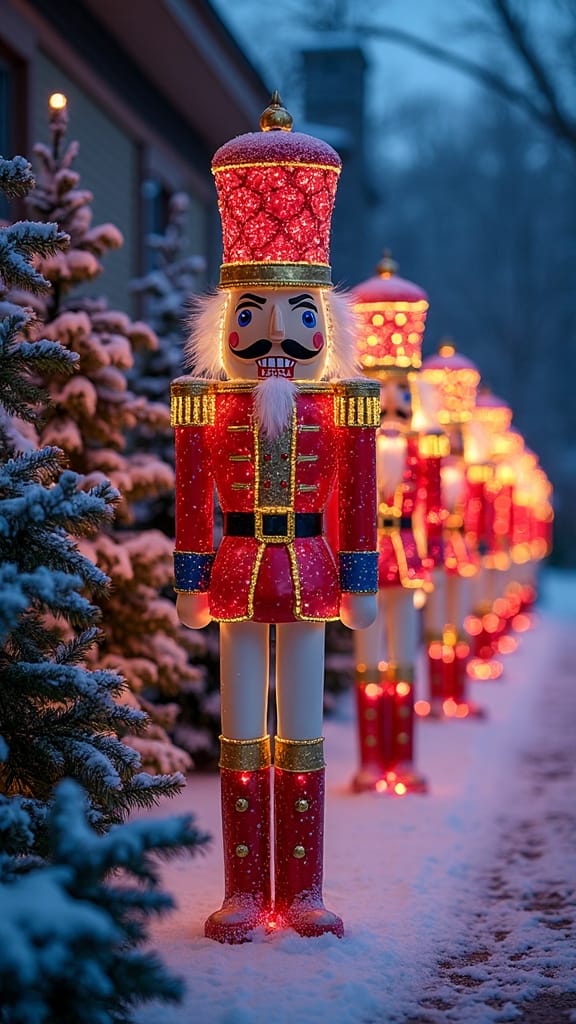 13 Nutcracker Outdoor Christmas Decor Ideas for a Classic Holiday Touch - 2026