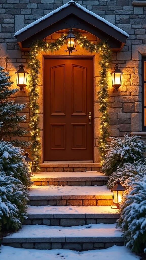 12 Welcoming Outdoor Entryway Christmas Decor Ideas for Guests - 2026