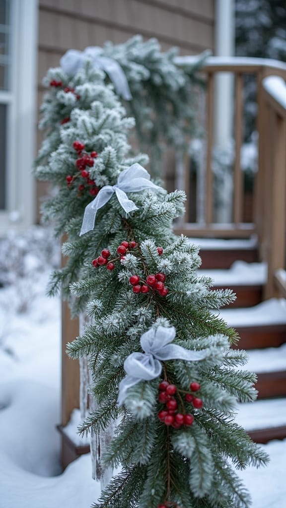 13 Elegant Outdoor Railing Christmas Decor Ideas for a Festive Touch - 2026
