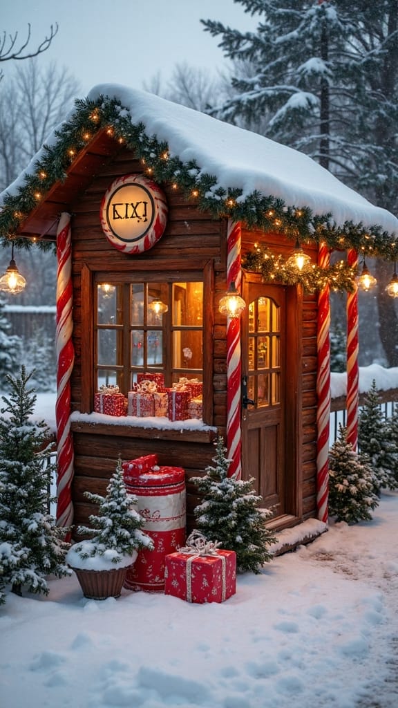 12 North Pole Outdoor Christmas Decor Ideas to Make Your Yard Festive ...