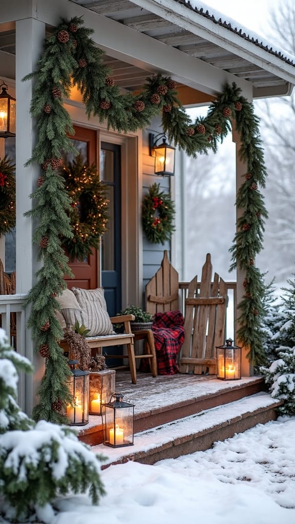 13 Rustic Outdoor Christmas Decor Ideas That Feel Warm and Welcoming - 2026