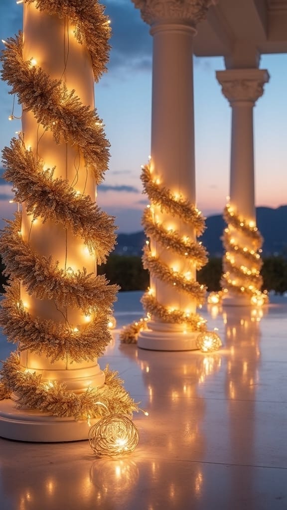 13 Stunning Outdoor Column Christmas Decor Ideas for a Classic Look - 2026