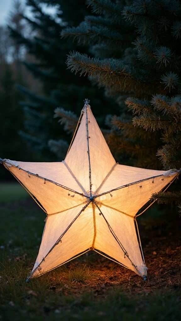11 DIY Outdoor Christmas Star Ideas to Add a Handmade Touch - Decor ...