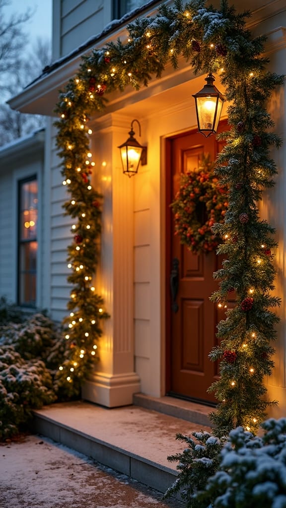 13 Outdoor Christmas Garland Ideas That Add Festive Charm - 2026